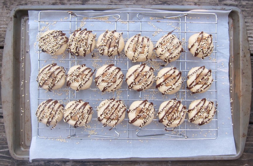 Sesame Halvah Cookies | butter, sugar, flowers