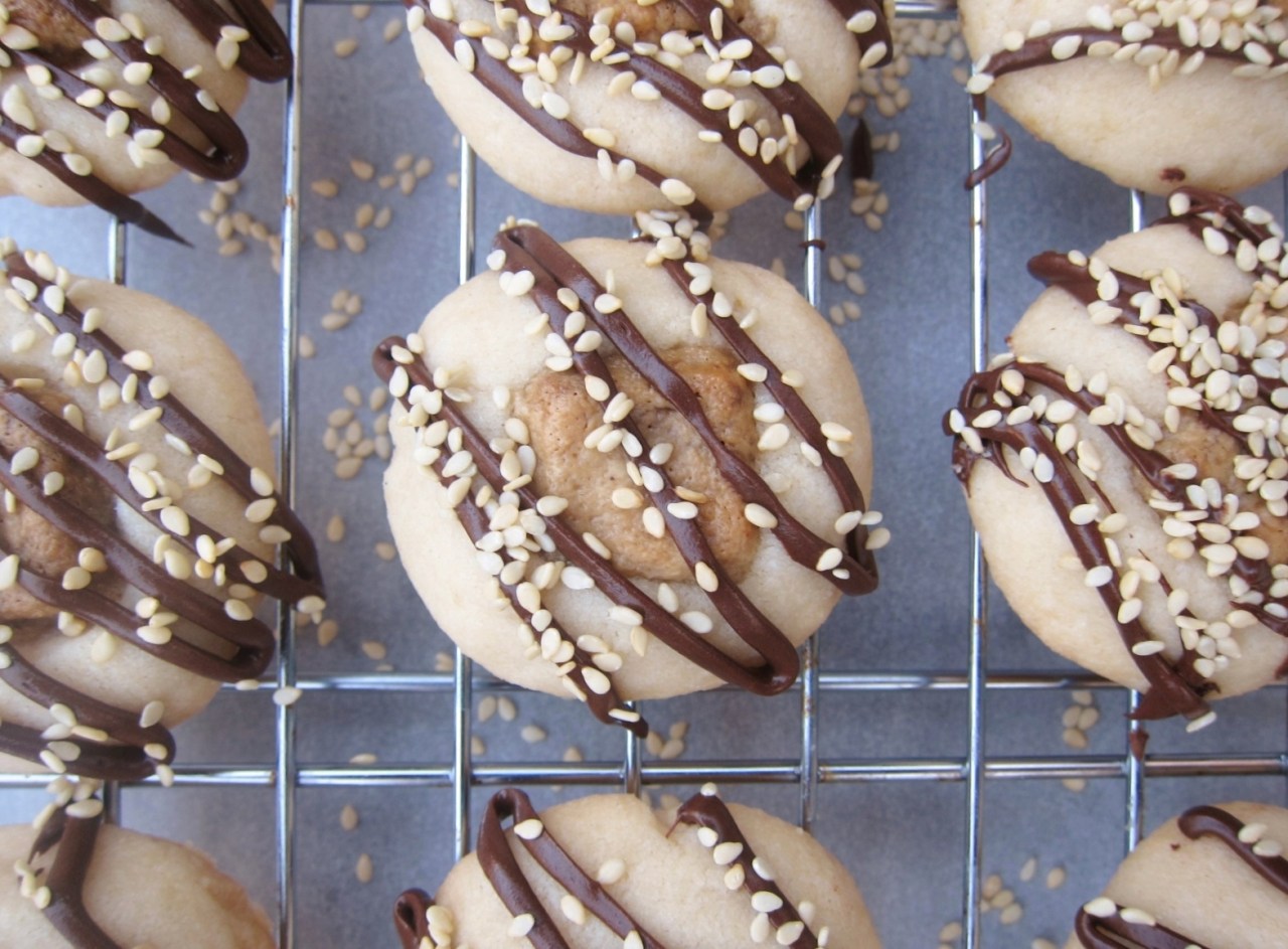 Sesame Halvah Cookies | butter, sugar, flowers