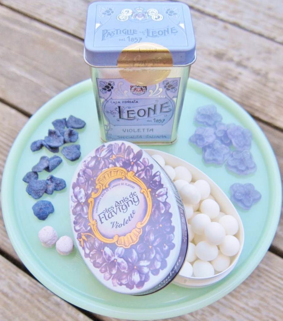 Violet Candy Cupcakes | butter, sugar, flowers