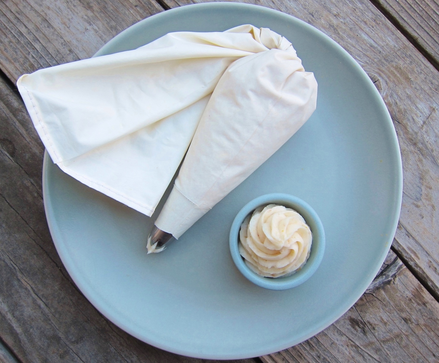 Creamy Lychee Butter | butter, sugar, flowers